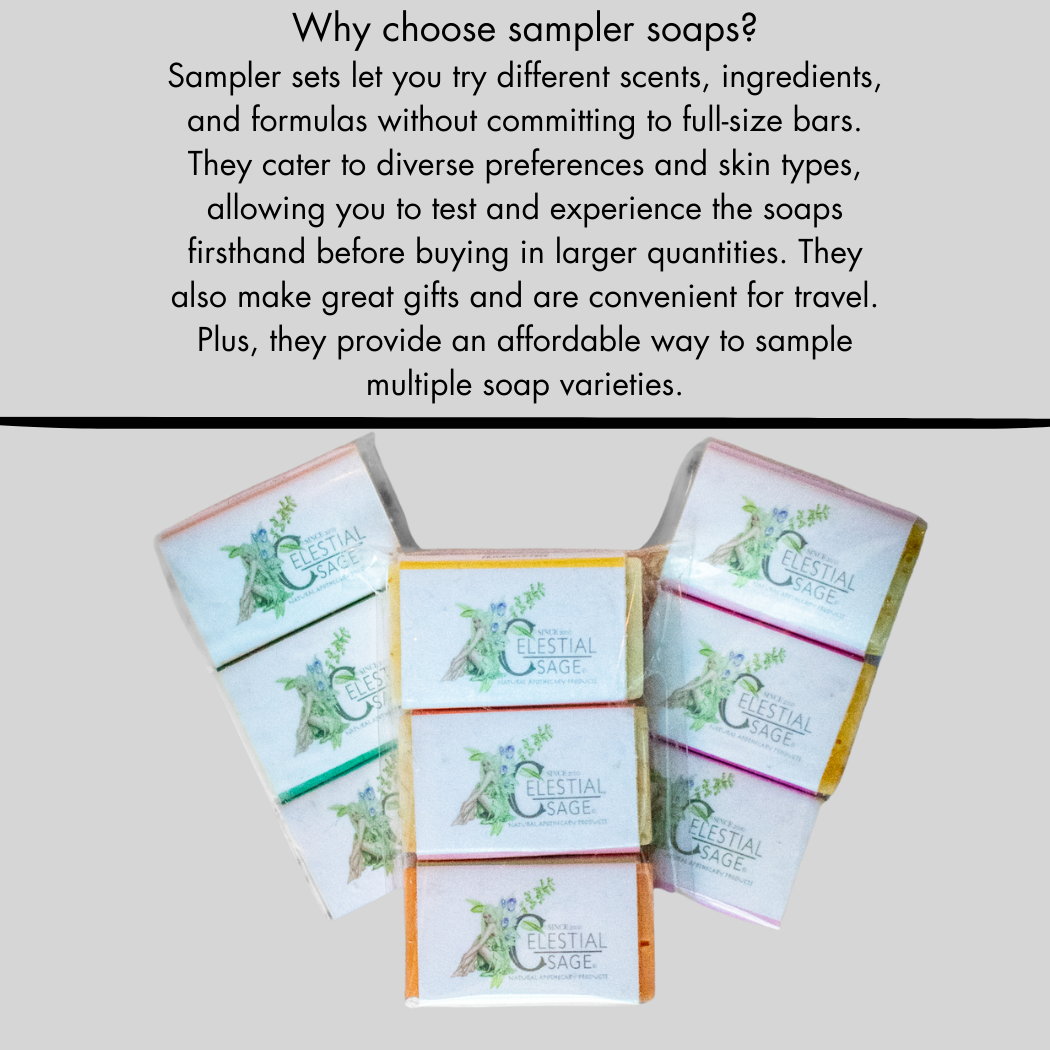 Sampler Soap Sets – Celestial Sage Apothecary
